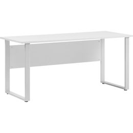 Schildmeyer Schreibtisch &raquo;Serie 1500, Schreibtisch, Made in Germany, B: 160cm&laquo; Solide Verarbeitung - Dieses Produkt ist in Deutschland gefertigt grau B/H/T: 160cm
