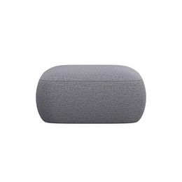FLEXLUX Pouf &raquo;Torino, rund, bodennah, Sitzhocker, Polsterhocker&laquo; Modernes, organisches Hocker-Design, Kaltschaum, Wellenunterfederung grau B/H/T: 91cm