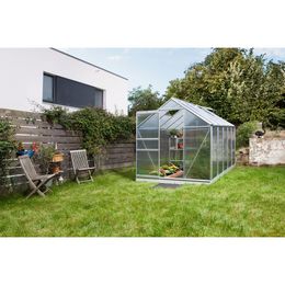 Vitavia Gew&auml;chshaus &raquo;Venus 6200&laquo; silber B/H/T: 192cm x 317cm