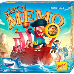 Zoch Spiel &raquo;K&auml;pt'n Memo&laquo; Made in Germany bunt Einheitsgr&ouml;&szlig;e Spiel