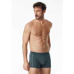 Schiesser Herren Schl&uuml;pfer &raquo;Comfort Fit&laquo; mit seitlichen Kontraststreifen blau 10