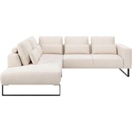 Musterring Ecksofa &raquo;JUSTB! PM100, stilvoller Lounge-Komfort von &laquo; Kollektion Bettina Zimmermann, optionaler Sitzvorzug & Fu&szlig;-Auswahl 94% Polyester, 6% Nylon B/H/