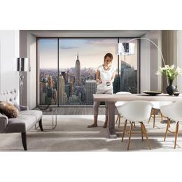 Komar Fototapete &raquo;Papier Fototapete - Penthouse - Gr&ouml;&szlig;e 368 x 254 cm&laquo; Motiv bedruckt glatt bunt Papier B/L: 3,68m, Rollen: 1