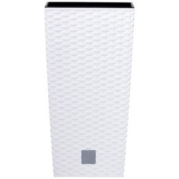 Prosperplast Pflanzk&uuml;bel &raquo;Rato square&laquo; BxTxH: 32,5x32,5x61 cm wei&szlig; Kunststoff B/H/T: 61cm x 32,5cm