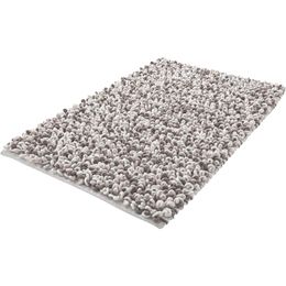 Kleine Wolke Badematte &raquo;Sling, Badvorleger, Badezimmer Teppich&laquo; H&ouml;he 20 mm rutschhemmend beschichtet fu&szlig;bodenheizungsgeeignet Badteppich, handgefertigt, 2 farbige 