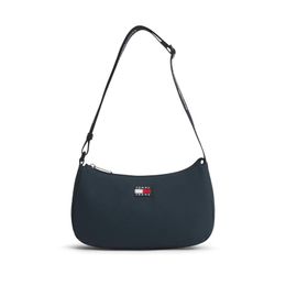 Tommy Jeans Damen Schultertasche &raquo;TJW ESS DAILY SHOULDER BAG&laquo; Damen Handtasche, Umh&auml;ngetasche mit Logoschriftzug auf dem Riemen schwarz B/H/T: 27cm x 
