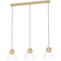 Eglo H&auml;ngeleuchte &raquo;CERASELLA&laquo; GU10 1 Stk. H&auml;ngeleuchte in messing aus Stahl - inkl. GU10 - 4,5W grau H: 110cm, 1 Stk.