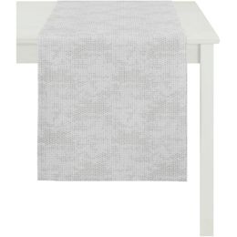 Apelt Tischl&auml;ufer &raquo;2914 Loft Style&laquo; grau Polyester, Viskose B/L: 48cm x 140cm, 1 Stk., rechteckig