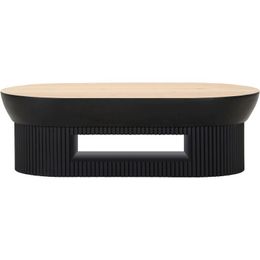 GUTMANN FACTORY Couchtisch beige B/H/T: 130cm x 40cm x 130cm