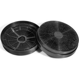 Hanseatic Aktivkohlefilter &raquo;CF110&laquo; 2 Stk. schwarz 2 Stk. Aktivkohlefilter