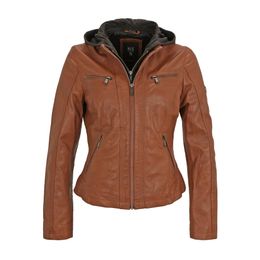 H.I.S. H.I.S Lederjacke Damen Gr&ouml;&szlig;e L cognac Sommerjacke