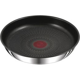 Tefal Bratpfanne &raquo;Ingenio Preference&laquo; Edelstahl 1 Stk. tlg. stapelbar, Antihaftversiegelung, Thermo-Signal, 18/10-Edelstahl &Oslash; 24cm + H&ouml;he 5,1cm