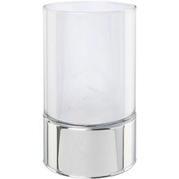 Creativ home LED-Leuchte &raquo;Weihnachtsdeko mit LED Beleuchtung&laquo; aus Glas, mit Sterneffekt silber B/H/T: 15cm