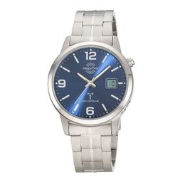 MASTER TIME Herren MASTER TIME Funkuhr &raquo;Expert Titan&laquo; Quarzuhr, Armbanduhr, Herrenuhr, analog, digital blau Einheitsgr&ouml;&szlig;e
