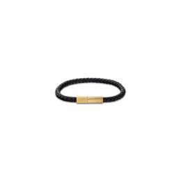 Calvin Klein Lederarmband &raquo;INDUSTRIAL FACETS&laquo; 19,5cm, Edelstahl Leder
