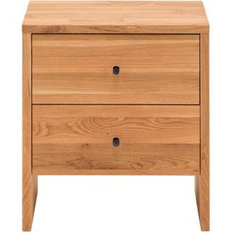 Home Affaire Kommode &raquo;Dura&laquo; aus FSC -zertifiziertem Massivholz, Breite 50 cm braun Massivholz B/H/T: 50cm x 56cm x 35cm, 2 Stk., Wildeiche