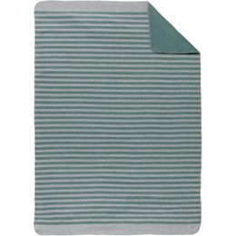 Biberna Wohndecke &raquo;Aras&laquo; weiche Wohndecke mit Wendefunktion und Melangeoptik, Made in Germany braun Baumwolle B/L: 150cm x 200cm