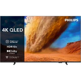 Philips QLED-Fernseher &raquo;55PUS7800/12&laquo; 139 cm/55 Smart-TV Pixel Precise Ultra HD, HDR10+ & HLG, Dolby Atmos & DTS:X Sound schwarz Vielseitige Konnektivit&auml;t & 