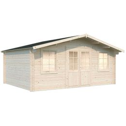 Palmako Gartenhaus &raquo;Klara&laquo; 17 qm transparent Massivholz ohne Dacheindeckung