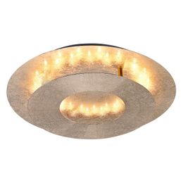 Paul Neuhaus Wandleuchte &raquo;NEVIS&laquo; LED-Board 1 Stk. Warmwei&szlig; LED silber 1, &Oslash; 34cm, 1 Stk.