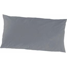 Primera Kissenbezug &raquo; Mako-Feinjersey Kissenbezug im Doppelpack&laquo; In vielen Uni-T&ouml;nen grau Feinjersey, Obermaterial: 100% Baumwolle B/L: 80cm x 40cm, 2 Stk., 
