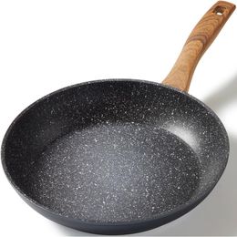 Stoneline Bratpfanne &raquo;Back to Nature&laquo; Aluminium 1 Stk. tlg. Induktion grau &Oslash; 28cm + H&ouml;he 5,1cm