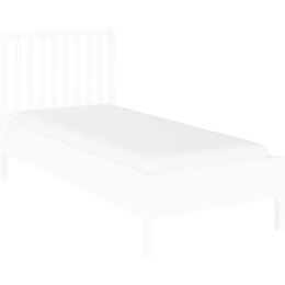 OTTO home Bettgestell &raquo;Schlafzimmerm&ouml;bel M&ouml;bel Landhaus Einzelbett Doppelbett Stauraum YLVA&laquo; Breite 90x200 cm oder 140x200 cm, mit Sprossenkopfteil im