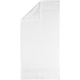 Egeria Badetuch &raquo;Diamant&laquo; Uni Programm mit schmaler Bord&uuml;re, 100 % Baumwolle wei&szlig; Frotteevelours, Obermaterial: 100% Baumwolle B/L: 70cmx140cm, 1 Stk., 