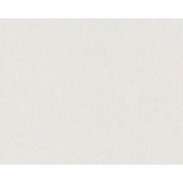 Livingwalls living walls Vliestapete &raquo;Titanium 30646&laquo; Uni Tapete Einfarbig beige Vlies B/L: 0,53m x 10,05m