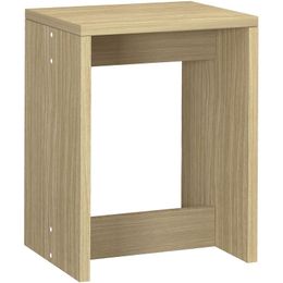KOCHSTATION Barhocker &raquo;Luna, Barstuhl, Stitzhocker, Made in Italy&laquo; K&uuml;chenhocker im 2er-Set beige B/H/T: 45cm x 60cm x 37cm