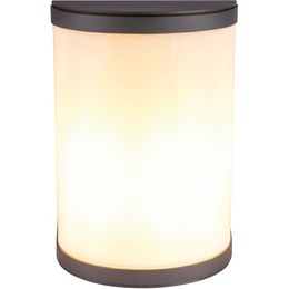 Globo LIGHTING Au&szlig;en-Wandleuchte &raquo;SEGGA&laquo; E27 1 Stk. Au&szlig;en-Wandlampe/IP44 wei&szlig; H: 20cm, 1 Stk.