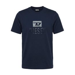 Diesel Shirt 'T-JUST TONE ON TONE' male size S Navy