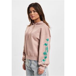 Just Rhyse Sweatshirt 'Night in Paradise' Damen Gr&ouml;&szlig;e S sand / aqua / cyanblau / ros&eacute;