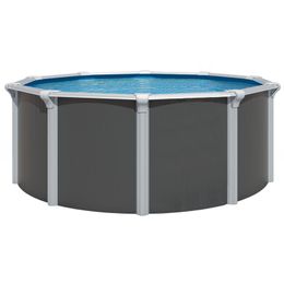KWAD Rundpool &raquo;Green line Evolution&laquo; 3,6x1,32 Design Folie in blau, sand oder grau erh&auml;ltlich blau &Oslash;/B/H/L: 360cm x Breite x H&ouml;he 132cm x L&auml;nge, 
