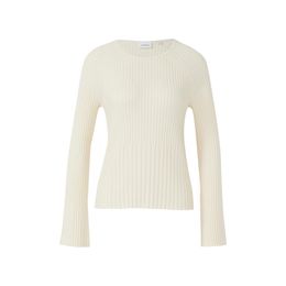 comma, COMMA Strickpullover Damen Gr&ouml;&szlig;e L/XL creme