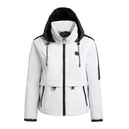 Khujo Jacke 'Olia' Damen Gr&ouml;&szlig;e XXL schwarz / offwhite Sommerjacke