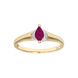 Diamant Leternel Ring Damen Gr&ouml;&szlig;e 50 gold