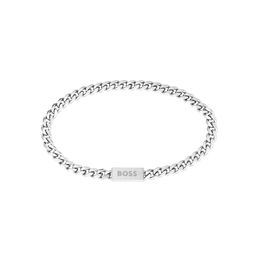 BOSS Herren BOSS Armkette &raquo;CHAIN FOR HIM&laquo; silber M, Edelstahl