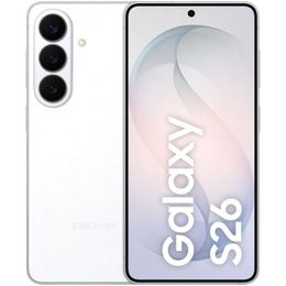 Samsung Smartphone &raquo;Galaxy S26&laquo; white 5G, NFC, WLAN, Bluetooth, Gorilla-Glas