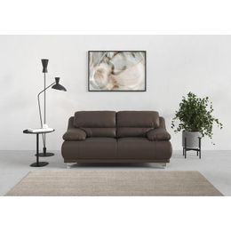 COTTA 2-Sitzer &raquo;Maranello&laquo; braun 64% Polyurethan, 25% Polyester, 11% Baumwolle B/H/T: 180cm x 86cm x 93cm, Kunstleder SOFTLUX
