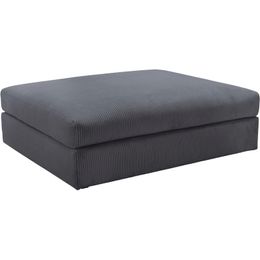 OTTO home Polsterhocker &raquo;Soft&Cosy XXL, B: 125 cm - OTTO. Verl&auml;ssliche Qualit&auml;t.&laquo; Mega-Hocker, in Cord oder Chenille-Struktur w&auml;hlbar grau 100% 