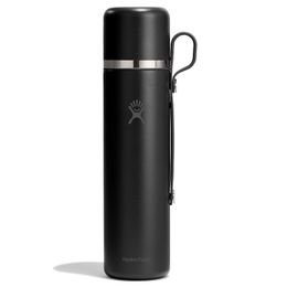 Hydro Flask Thermoflasche &raquo;Trinkflasche 36 OZ HOT FLASK AND CUP, 1090 ml&laquo; Auslaufsicher, All-in-One Design schwarz Edelstahl 1.090ml