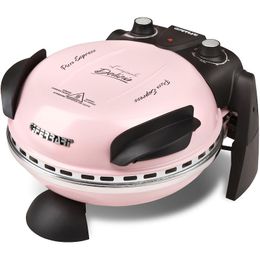 G3FERRARI Pizzaofen &raquo;Delizia G1000616 Limited Edition Icy Pink bis 400 &deg;C mit Pizzastein&laquo; die Ikone unter den Pizza&ouml;fen - inkl. Pizzaschaufel + 