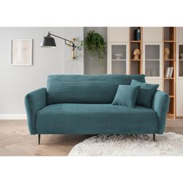 Home Affaire Ecksofa &raquo;Lazio modern und bequem, schmale Armlehnen, tolle Detailverarbeitung&laquo; zwei verschiedene Fu&szlig;farben w&auml;hlbar blau 93% Polyester, 7%