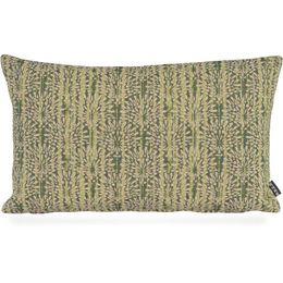 HOCK Dekokissen &raquo;Anny&laquo; Sofakissen inkl. F&uuml;llung, 50x30cm, Dekokissen Blumen, floral, gr&uuml;n gr&uuml;n Obermaterial: 52% Baumwolle, 48% Polyester. F&uuml;llung: 100% 