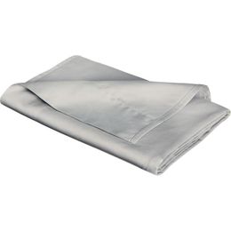 Fleuresse Betttuch &raquo;Colours&laquo; offenes Bettlaken grau Mako-Satin, Obermaterial: 100% Baumwolle B/L: 270cm x 260cm, 1 Stk., Mako-Satin, 270x260 15cm