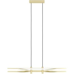 Eglo H&auml;ngeleuchte &raquo;COLMEAL Pendellampe - Stahl, Alu - LED - 21W - IP20&laquo; LED-Modul 1 Stk. Warmwei&szlig; H&auml;ngelampe, Deckenlampe, Wohnzimmer, Esszimmer, L76 