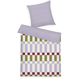 Tom Tailor HOME Wendebettw&auml;sche &raquo;BOLD CHECK in Gr. 135x200cm oder 155x220cm&laquo; 2 Stk. new bedroom, gewebtes Label bunt Renforc&eacute;, Obermaterial: 100% 