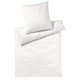 Elegante Bettw&auml;sche &raquo;Enchante&laquo; 2 Stk. angenehmes Hautgef&uuml;hl rosa Jersey, Obermaterial: 100% Baumwolle B/L: 155cm x 220cm, 1 Stk., 1 Stk., Jersey, B/L: 80cm x 