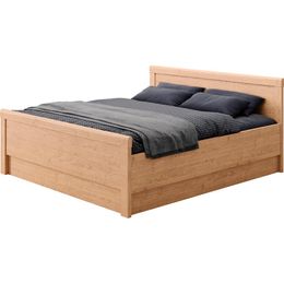 Priess Einzelbett &raquo;Arnsberg&laquo; Komfortliegeh&ouml;he braun Liegefl&auml;che L&auml;nge B: 200cm x 180cm, H&ouml;he Bettseite: 49cm, ohne Matratze